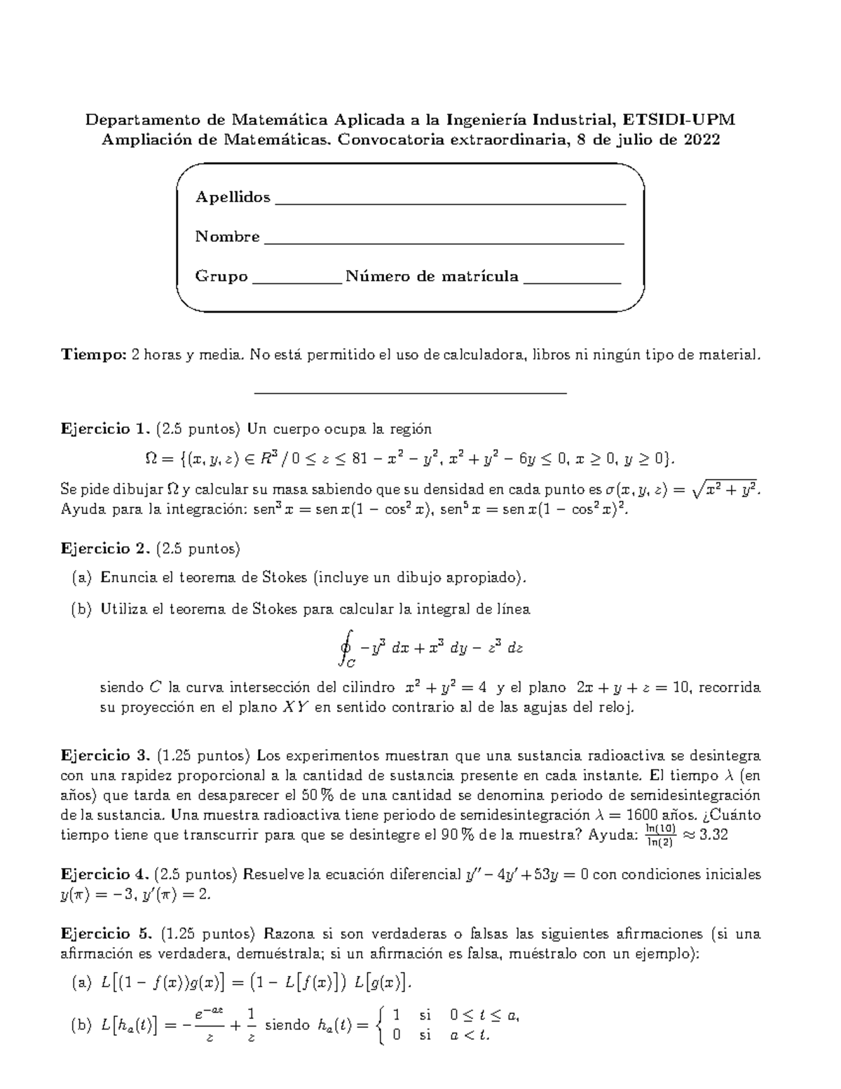 Julio 2022 - Apuntes - Departamento de Matem ́atica Aplicada a la ...