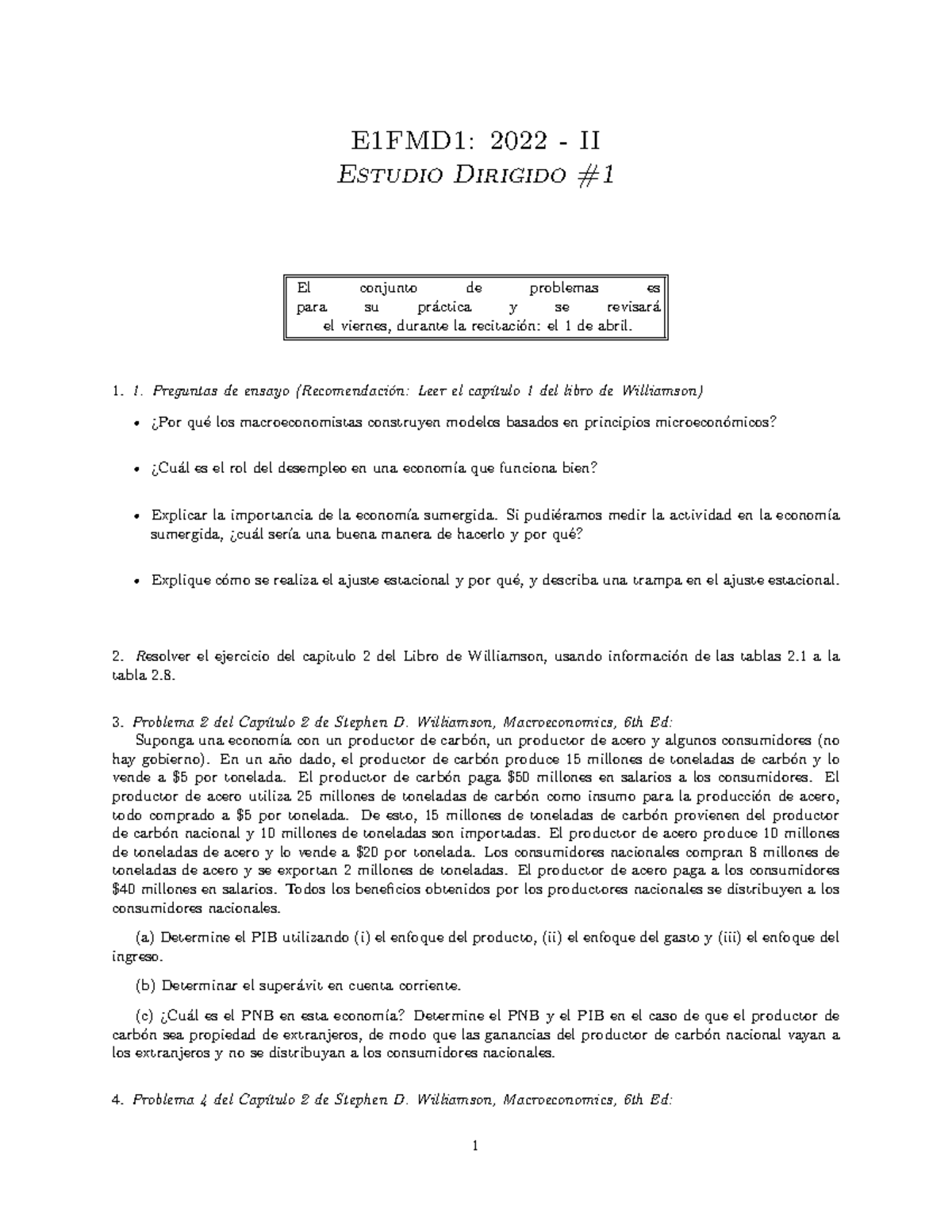 ED1 2022-II - Espanol - Estudio dirigido solución - E1FMD1: 2022 - II ...