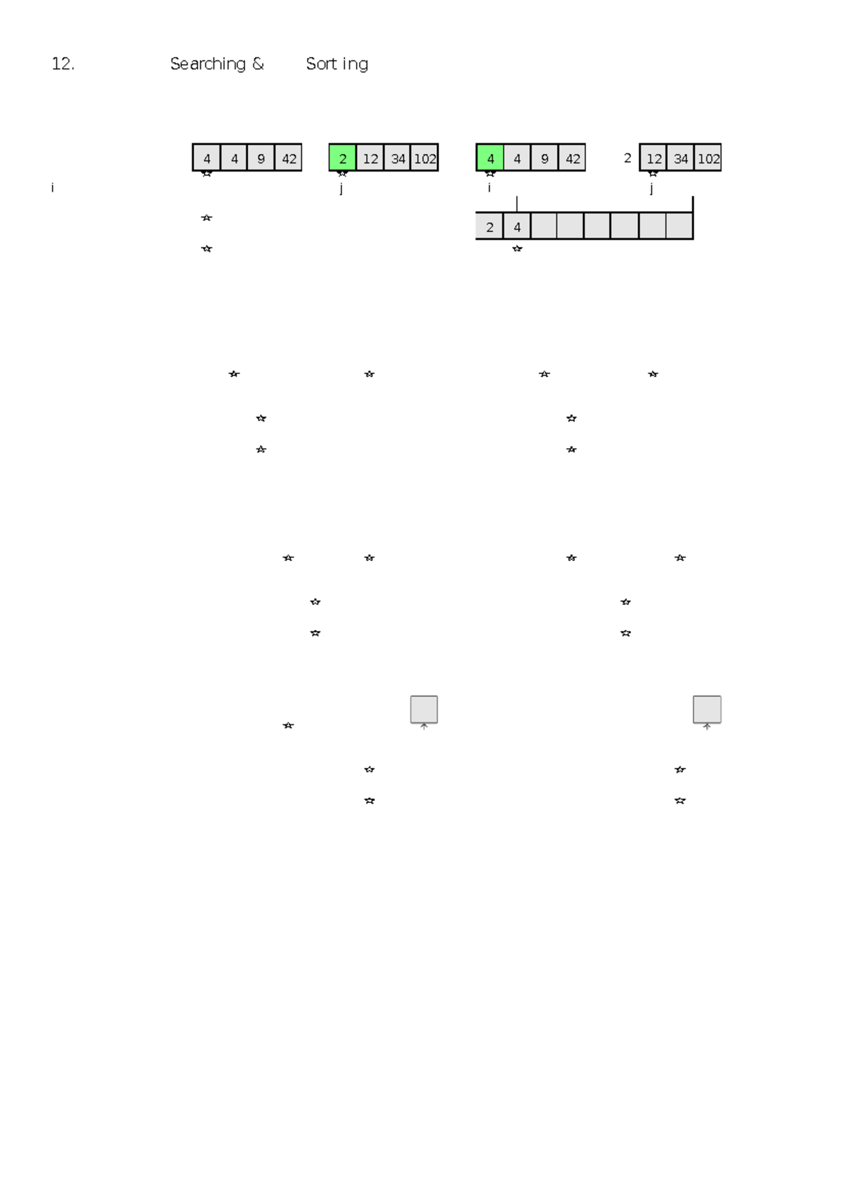 Cs115 intro to computer science(20) - 12. Searching & Sort ing i j 2 i ... Cs115 intro to computer science(20) - 12. Searching & Sort ing i j 2 i ...