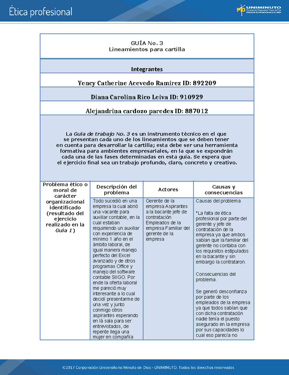 Uni7 act8 gui 3 lin par car - GUÍA No. 3 Lineamientos para cartilla ...