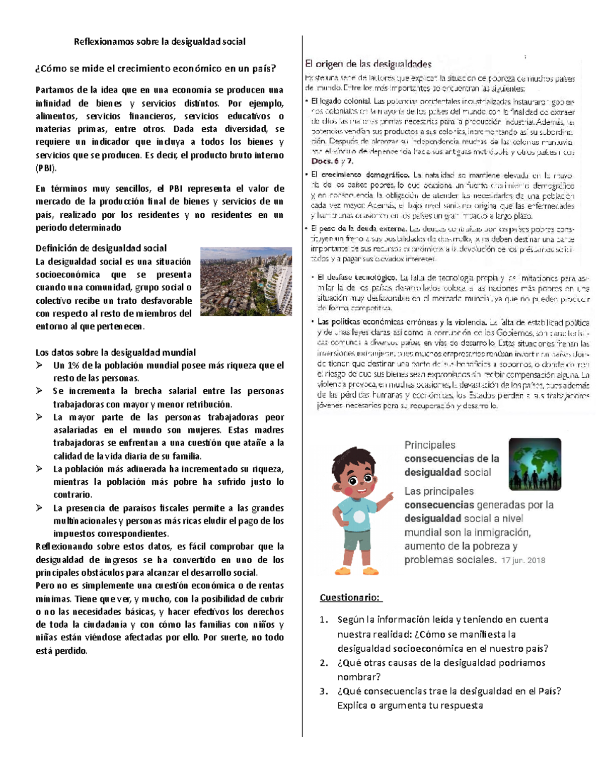 Sesion 2 desigualdad y crec econ - Geografía Económica - UNP - Studocu