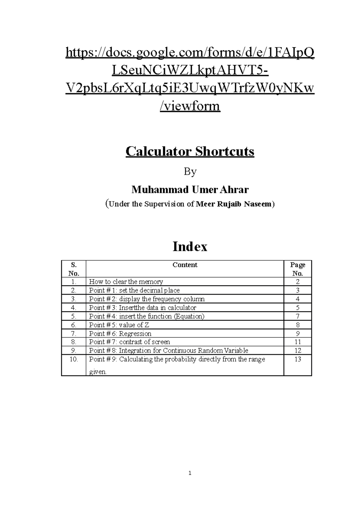 Calculator Shortcuts - abc ...