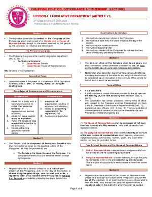 RA 5527 (Original Version), RA 6138; PD 498 and PD 1534 - RA 5527 The ...