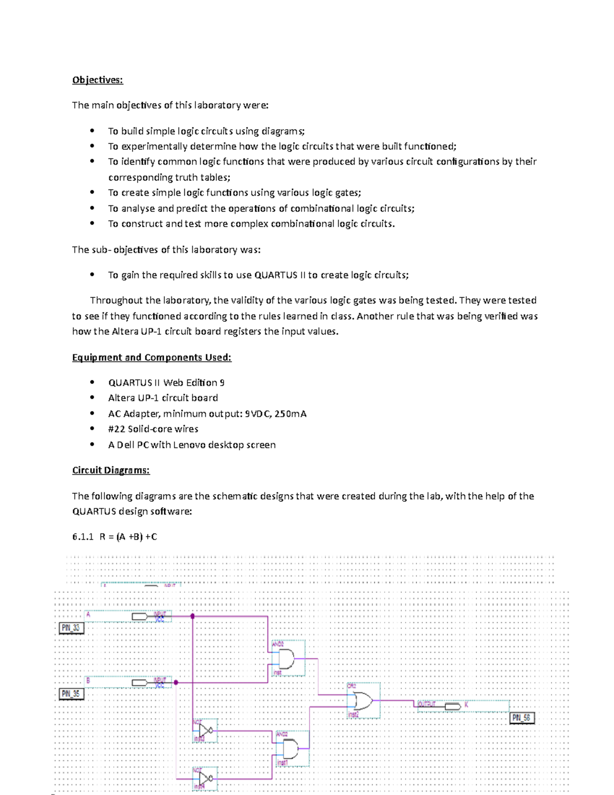 Lab 1 ITI1100 - Objectives: The main objectives of this laboratory were ...