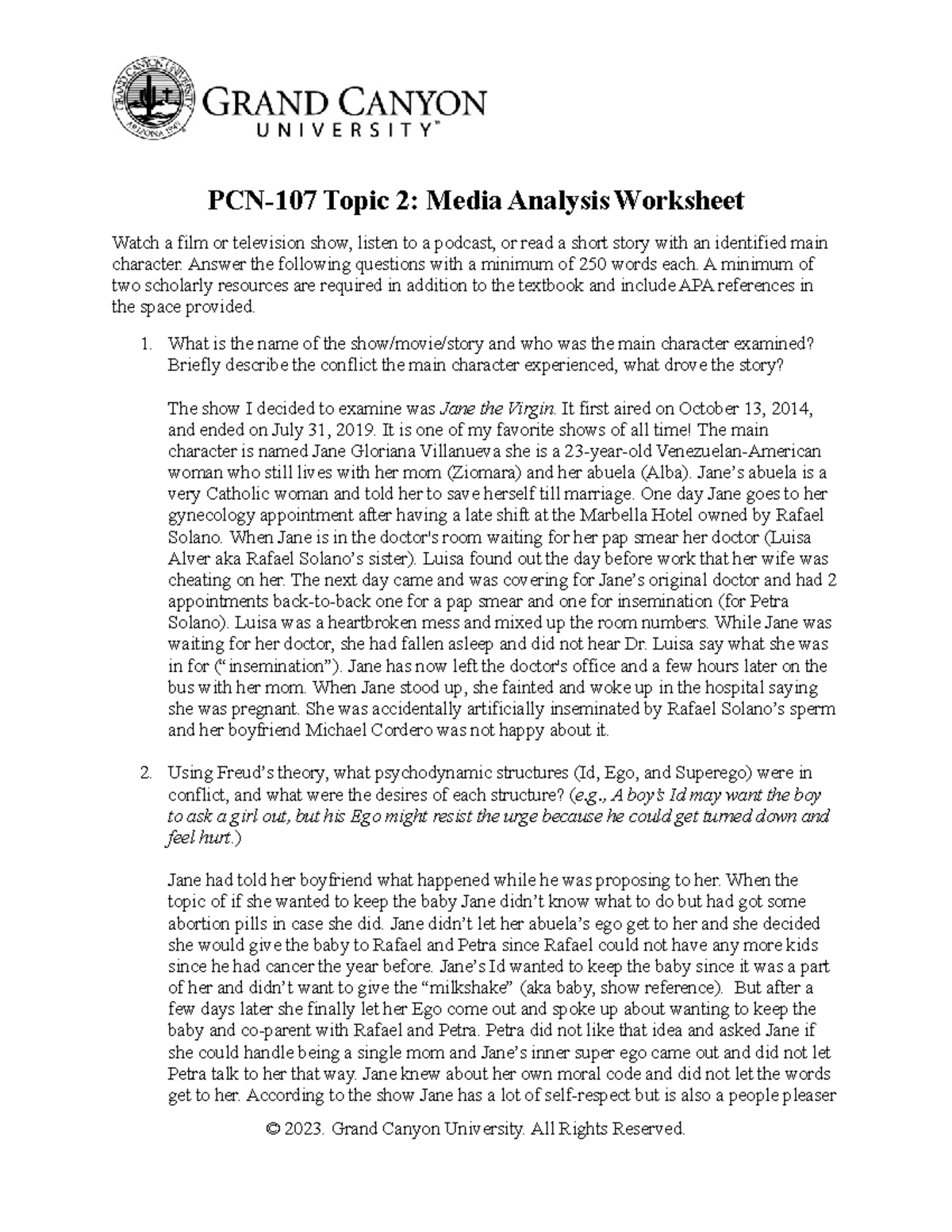 PCN 107 RS T2Media Analysis Worksheet - PCN-107 Topic 2: Media Analysis ...