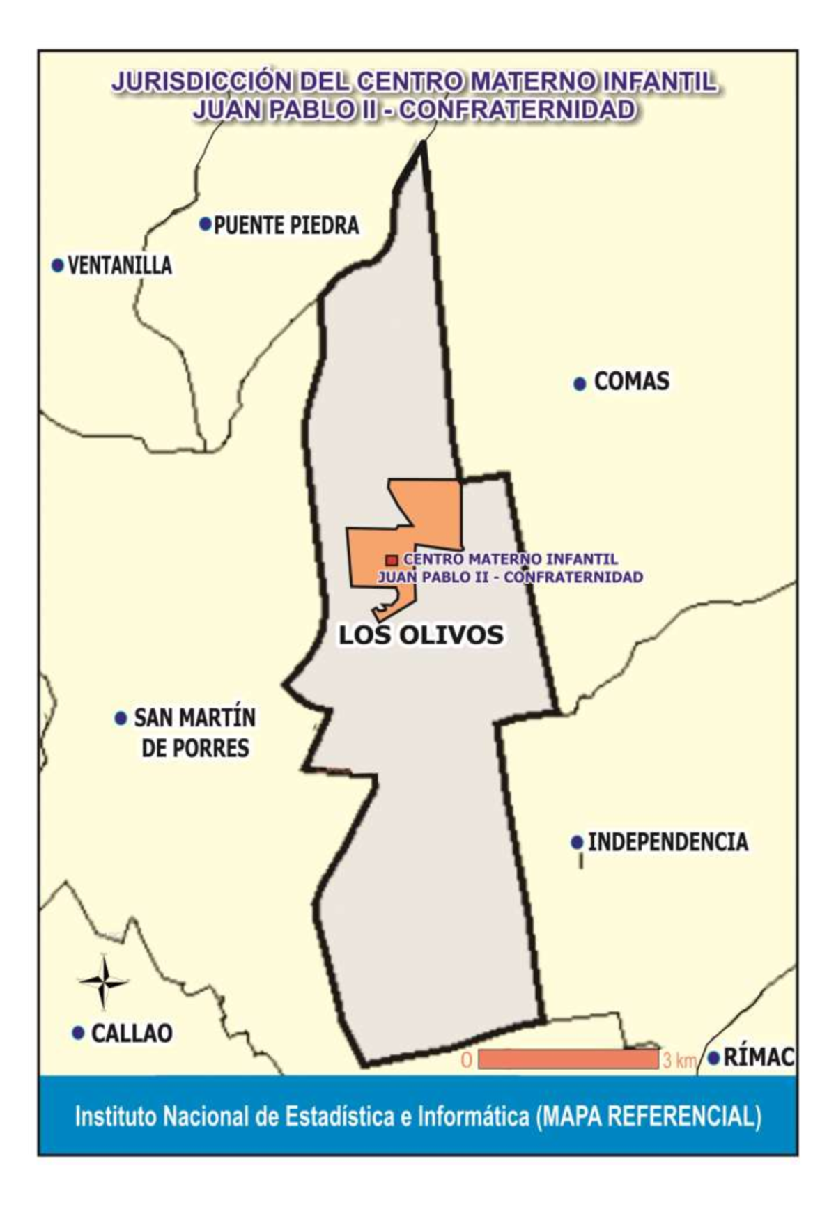 Mapas JUAN Pablo II - solo es mapa - JURISDICCION DEL CENTRO MATERNO ...