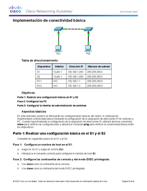 6.3.6 Lab - Basic Device Configuration and OSPF Authentication - Topology Addressing Table ...