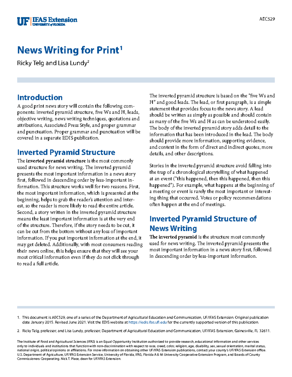 News-writing - It can help you understand about news writing - AEC News ...