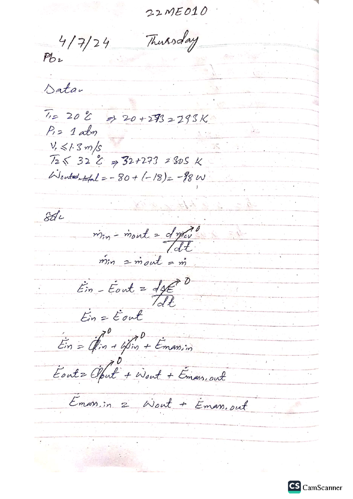 Thermo H.w 3 - My file is authentic - 22 ME010 Thursday Pb2 Data Tiz 20 ...