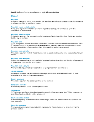 Logical indicator list - LOGICAL/INFERENCE INDICATORS CONCLUSION ...