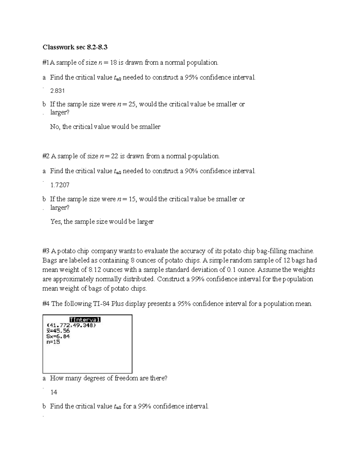 UTF-8''Classwork sec 8 - MTH 160 - WCC - StuDocu