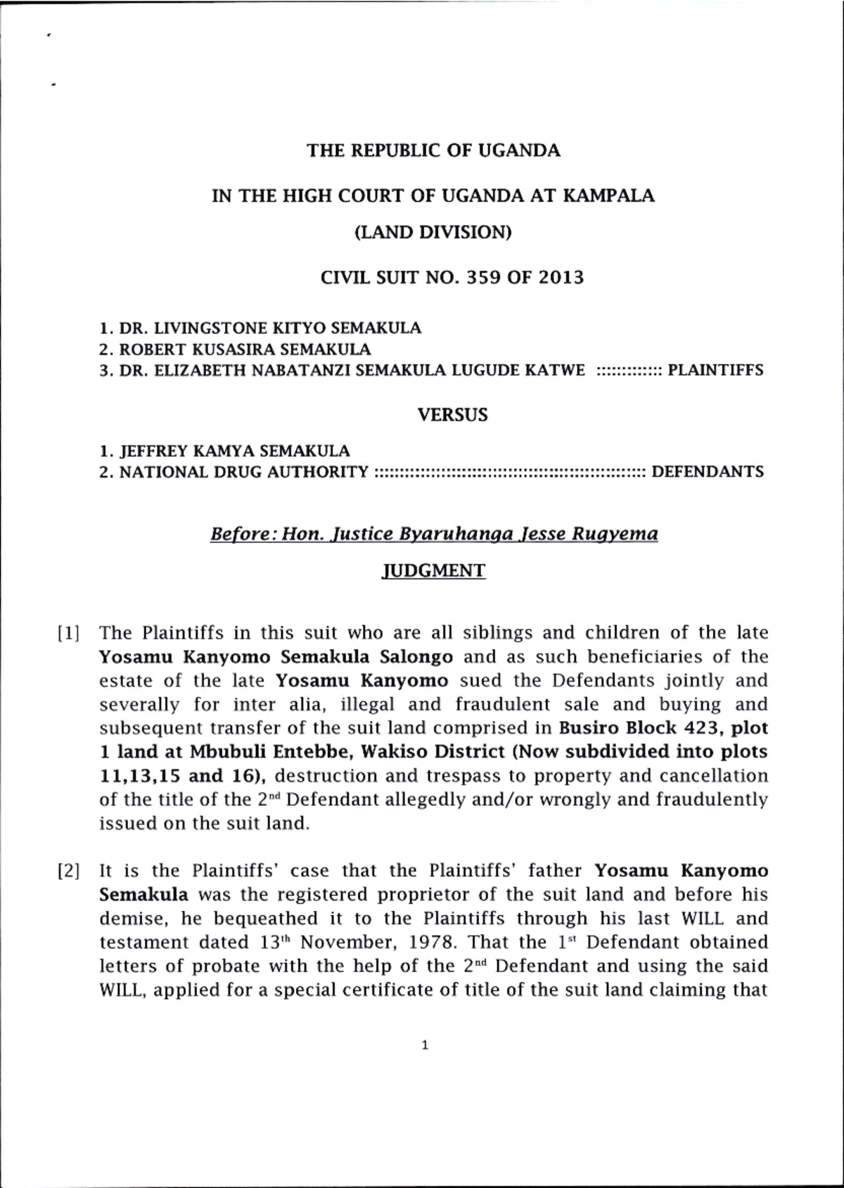 Source-10 - Clear - THE REPUBLIC OF UGANDA IN THE HIGH COURT OF UGANDA ...