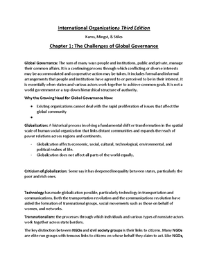 Globalization: What's New? What's Not? (And So What?) - Keohane and ...