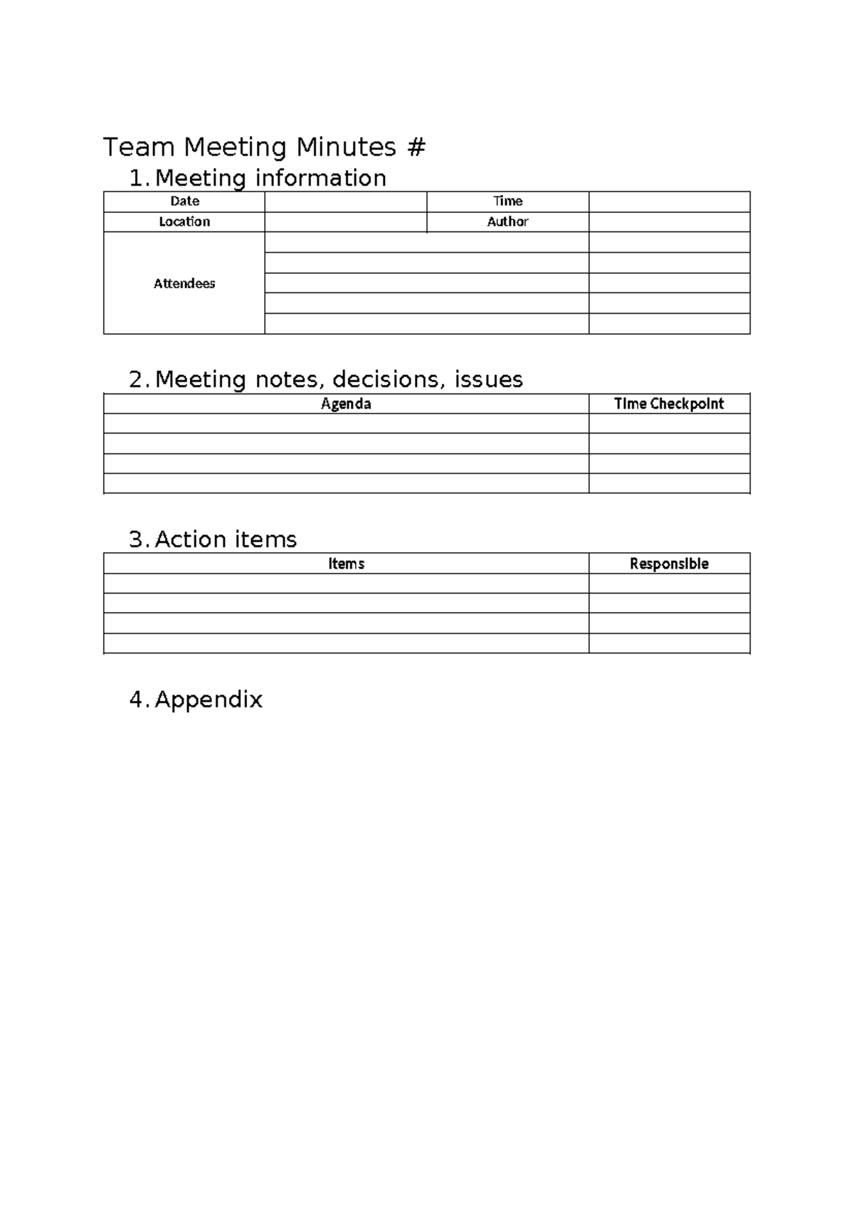 Team Meeting Template-2-1 - ECON10003 - Team Meeting Minutes 1. Meeting ...