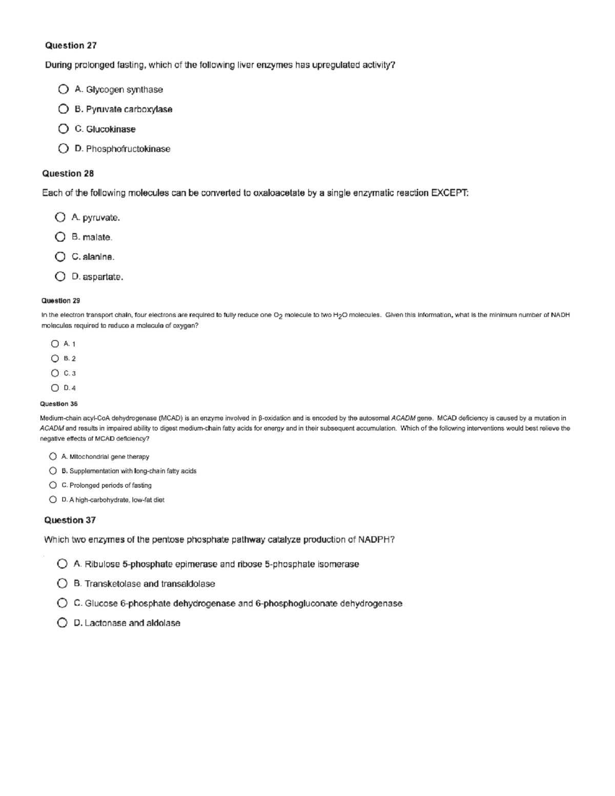 Metabolic Reactions Discretes - Biology 2C03 - Studocu