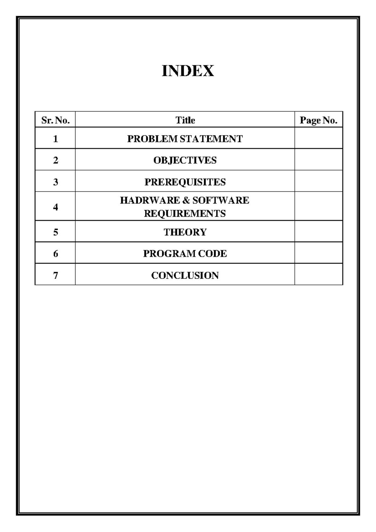 Ankita MRS1 - Report of DSBDA Project - INDEX Sr. No. Title Page No. 1 PROBLEM STATEMENT 2 - Studocu