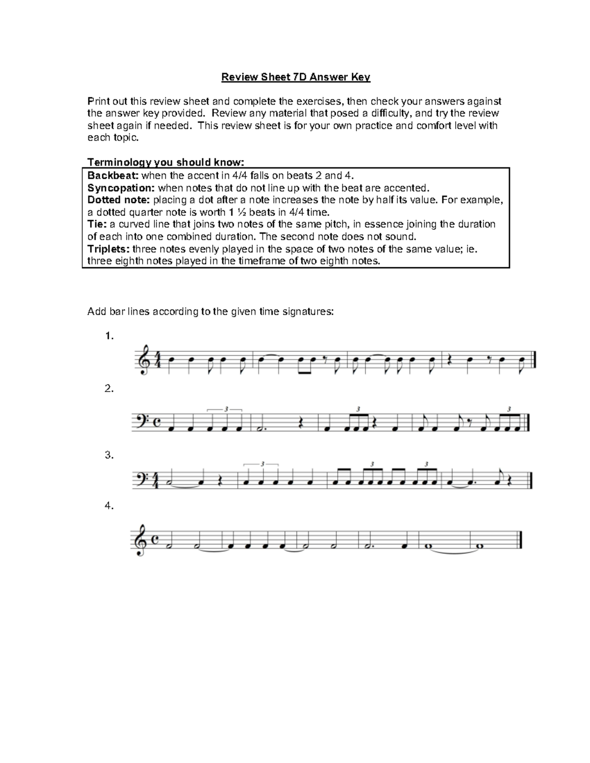 Review Sheet 7D Answer Key - Review Sheet 7D Answer Key Print out this ...