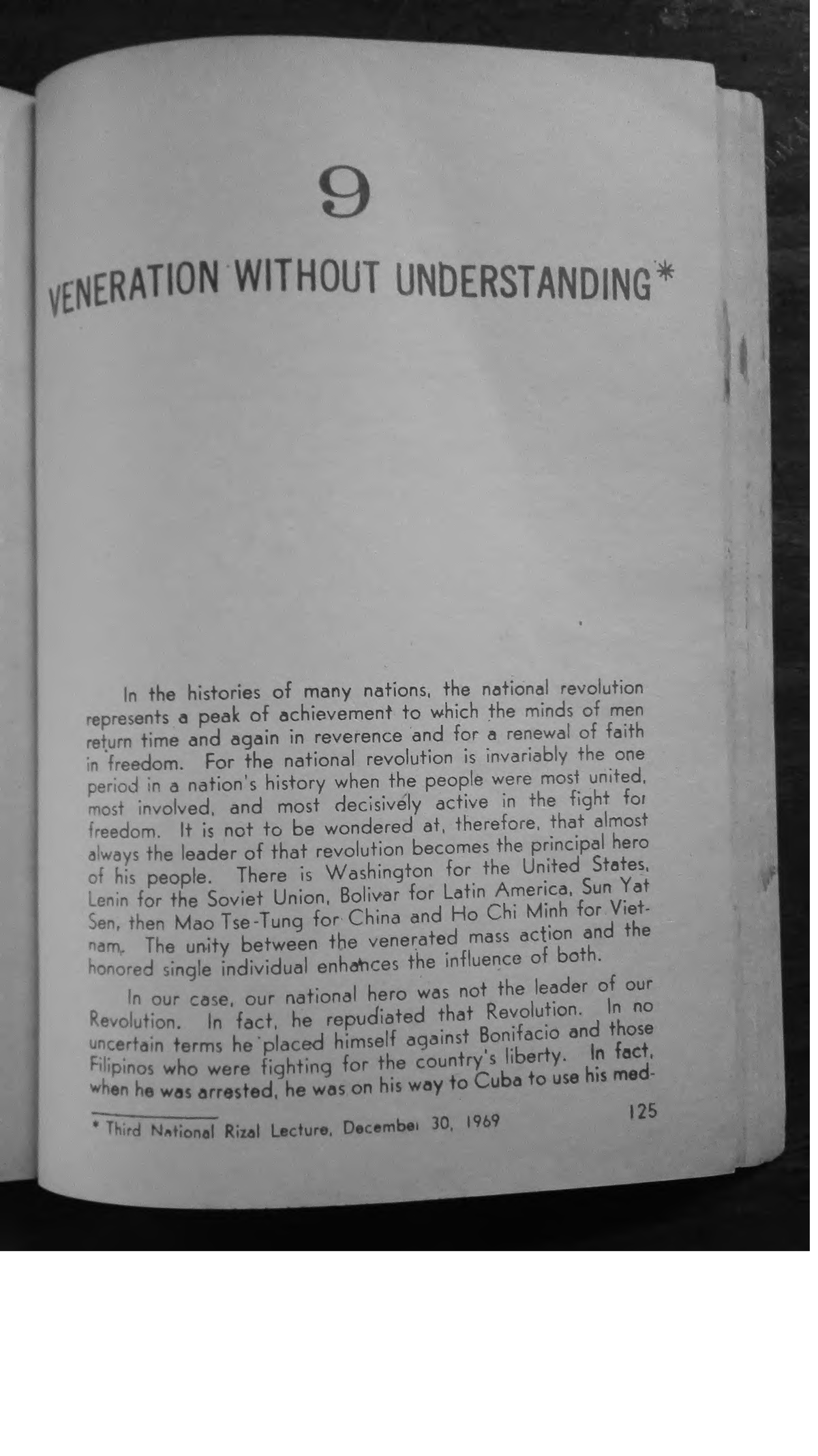 Constantino, Renato. 1969. Veneration Without Understanding - Intro to ...