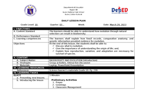 DNA-replication-LP - a sample lesson plan - Department of Education ...