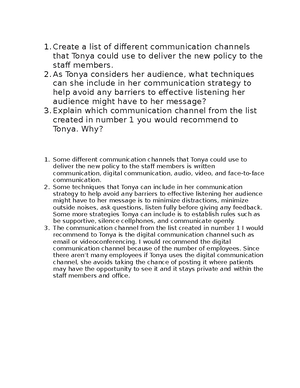 [Solved] are the preferred communication channel when a confidential ...