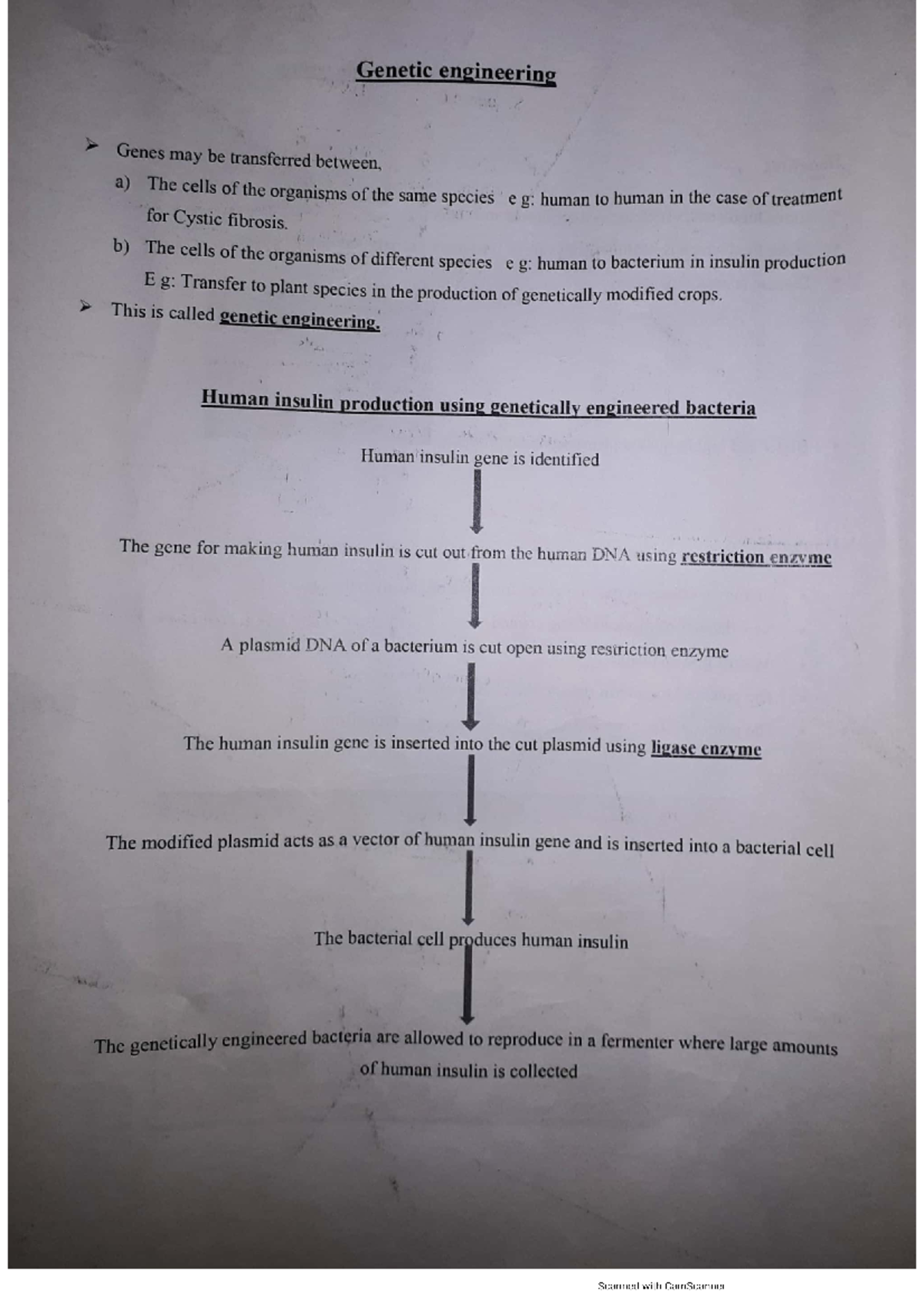 The ethics and the uses of genetic engineering. - Biology - Studocu