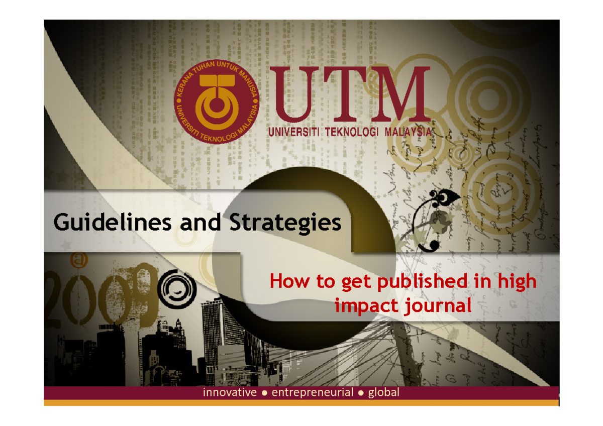 Guideline TIPS - others - Guidelines and Strategies How to get ...