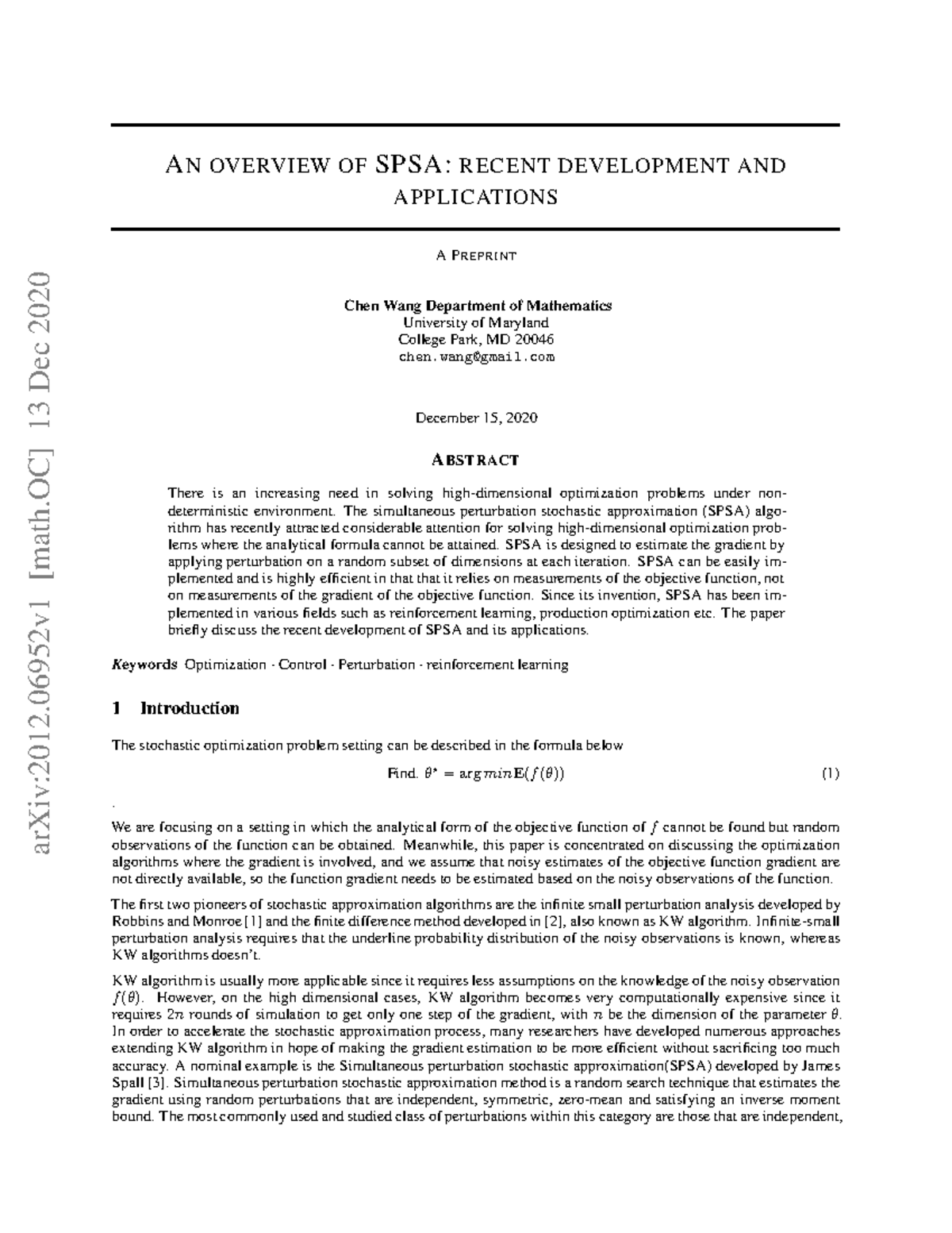 00 An overview of SPSA-recent development and applications - arXiv:2012 ...