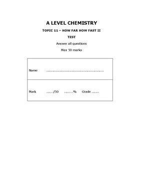 AQA Chemistry All Chemical Tests Table - AQA A Level Chemistry - ALL ...