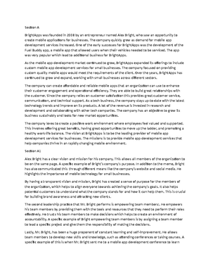 C200 Task 2 - C200 Task 2 Passed - 2023 Organization and Leader ...