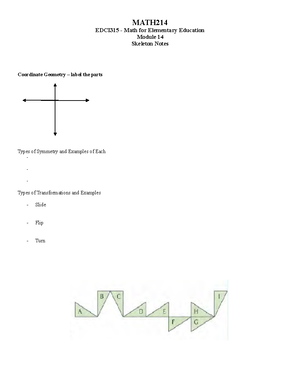 Skeleton Notes Science- Module 3 completed - Skeleton Notes Module 3 ...