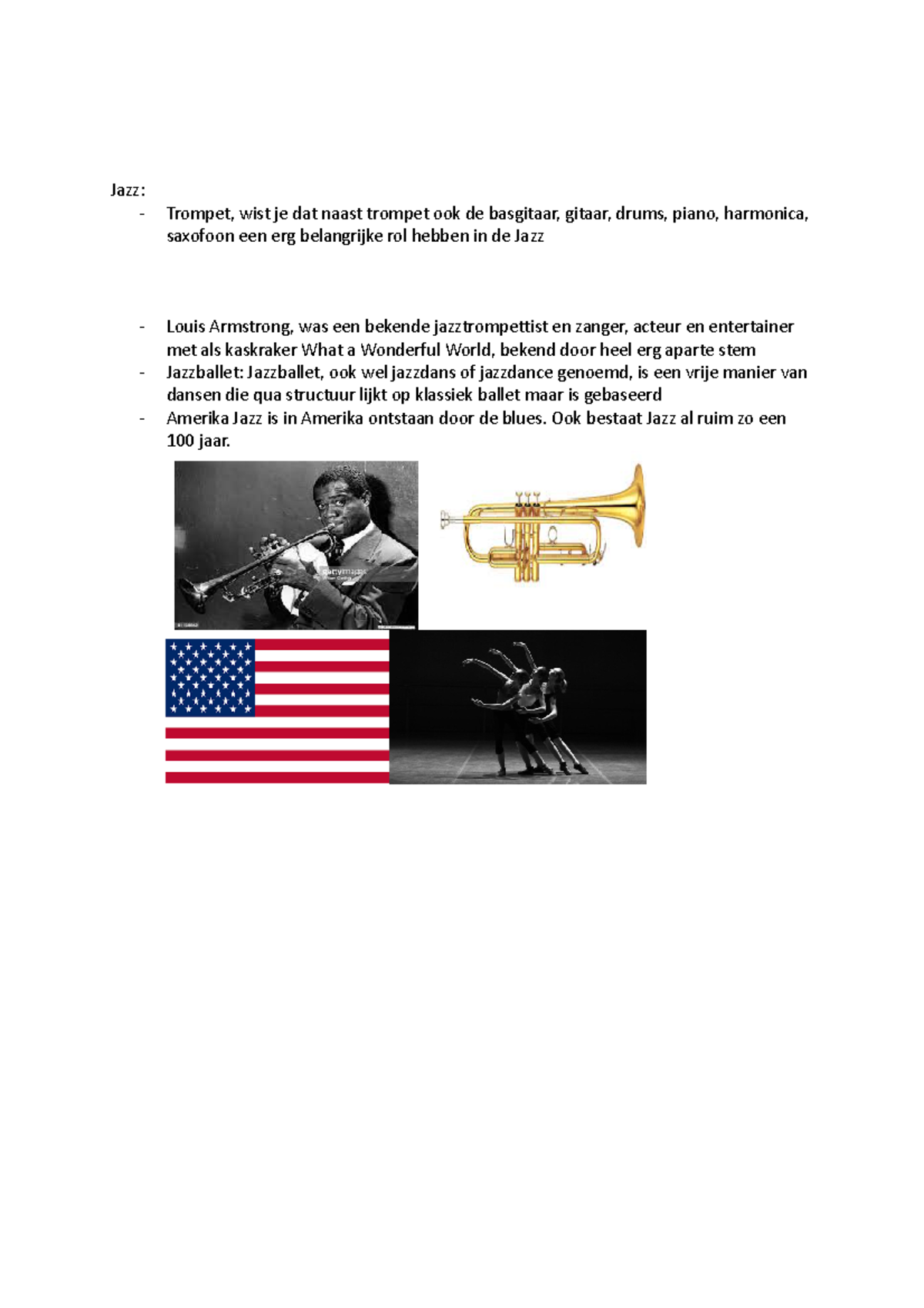 Spel ckv - goed - Jazz: - Trompet, wist je dat naast trompet ook de ...