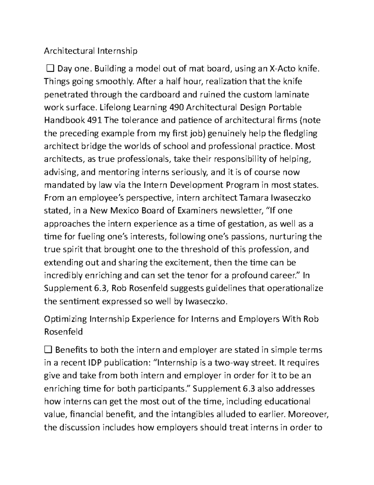 AR 38 - Lecture notes 3-7 - Architectural Design 1 - TIP - Studocu