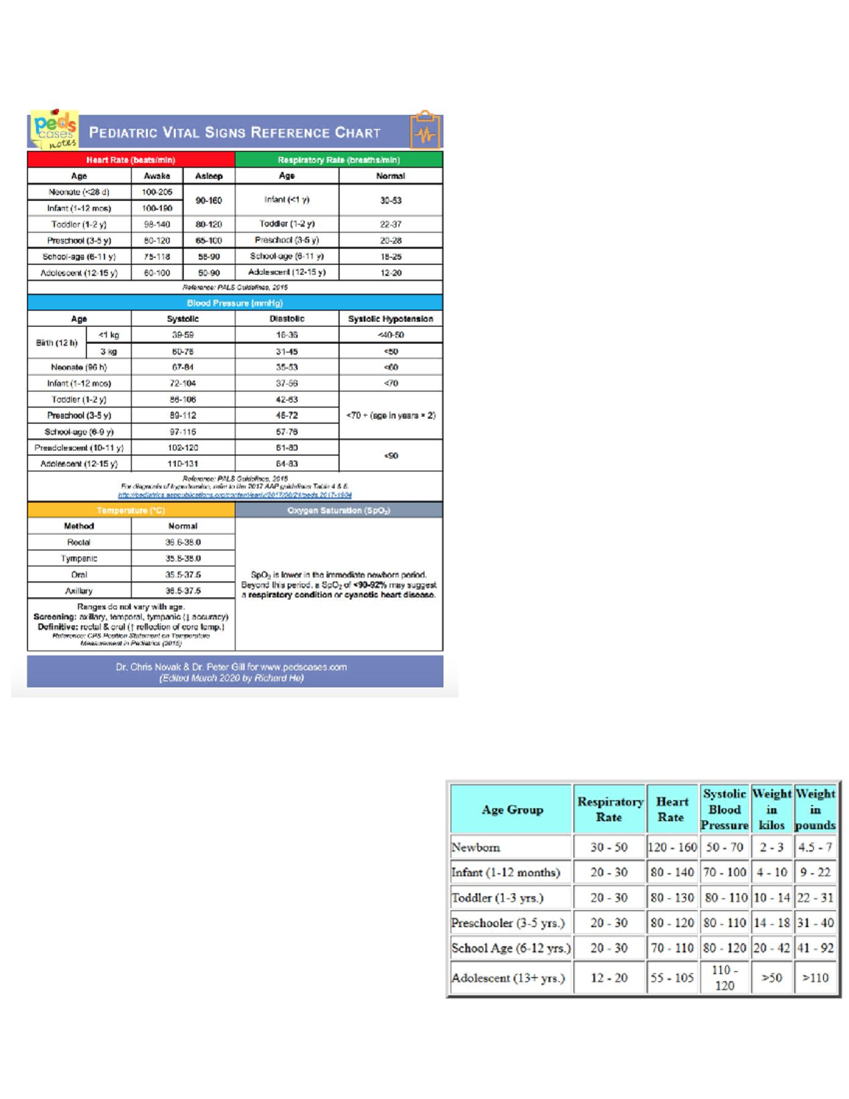 Peds Normal VS - Notes, content, helpful hints, powerpoints - NURS 452 ...
