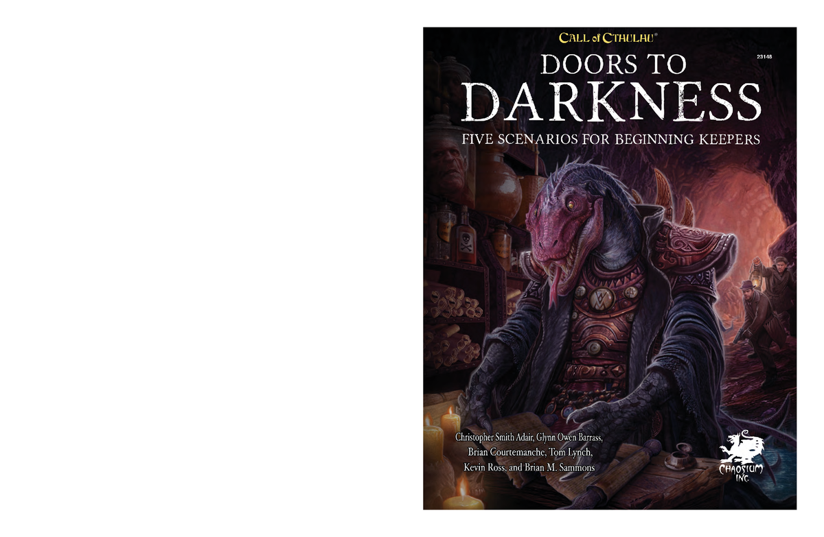Dfuv - hhugfjsdhfidhfk - DOORS TO DARKNESS FIVE SCENARIOS FOR BEGINNING ...