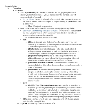 Day 27 – pg 133-137 - Professor Oman - Contracts Day 27 – pg 133-137 4 ...