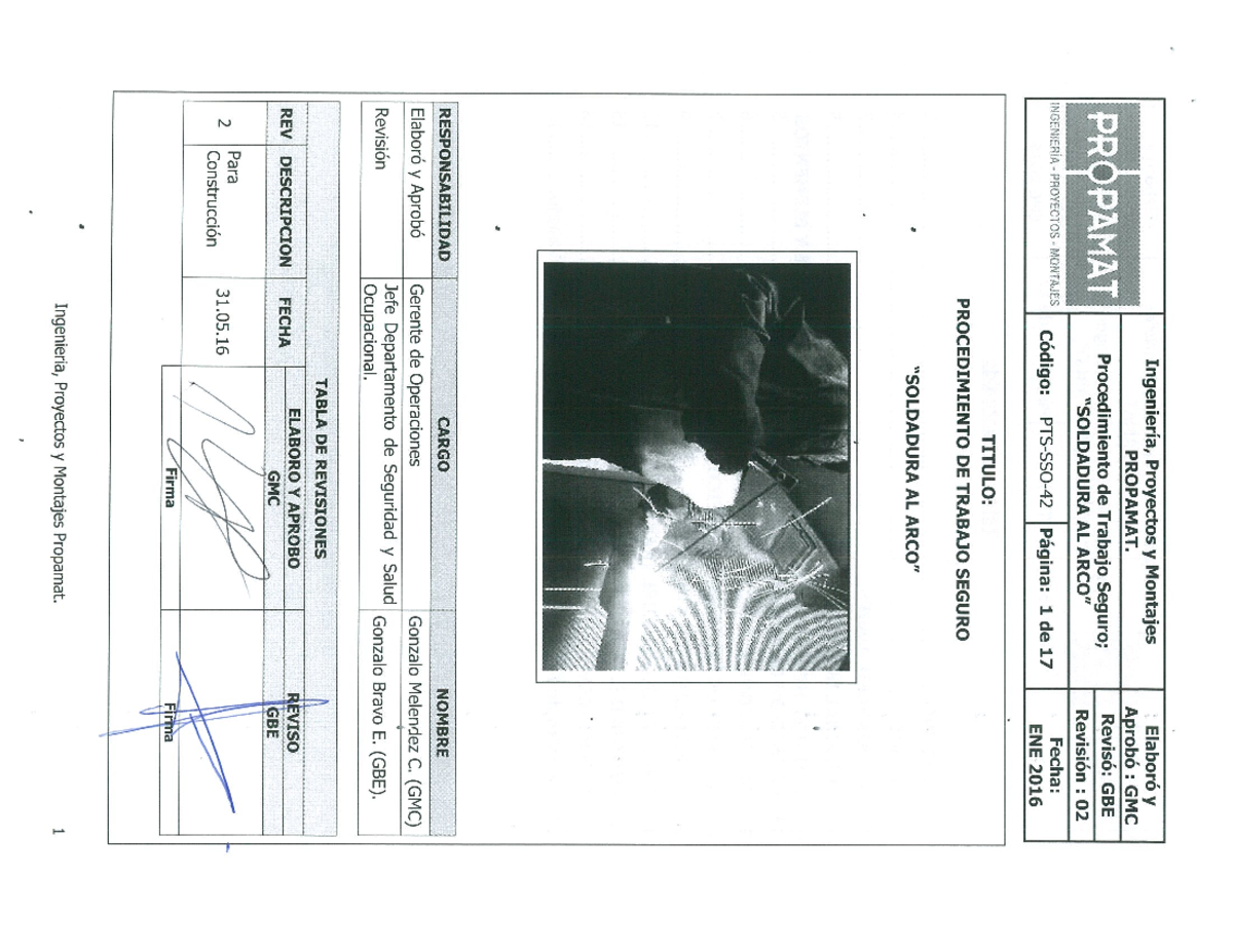 42-PTS-SSO-42 Soldadura AL ARCO - Ingeniería, Proyectos y Montajes ...