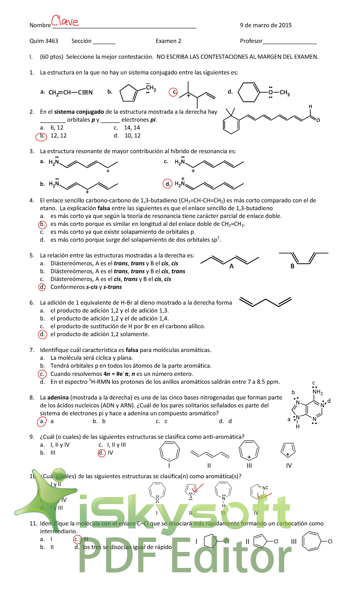 Examen 9 Marzo 2015, preguntas y respuestas - Warning: Error during font loading: XMLHttpRequest ...