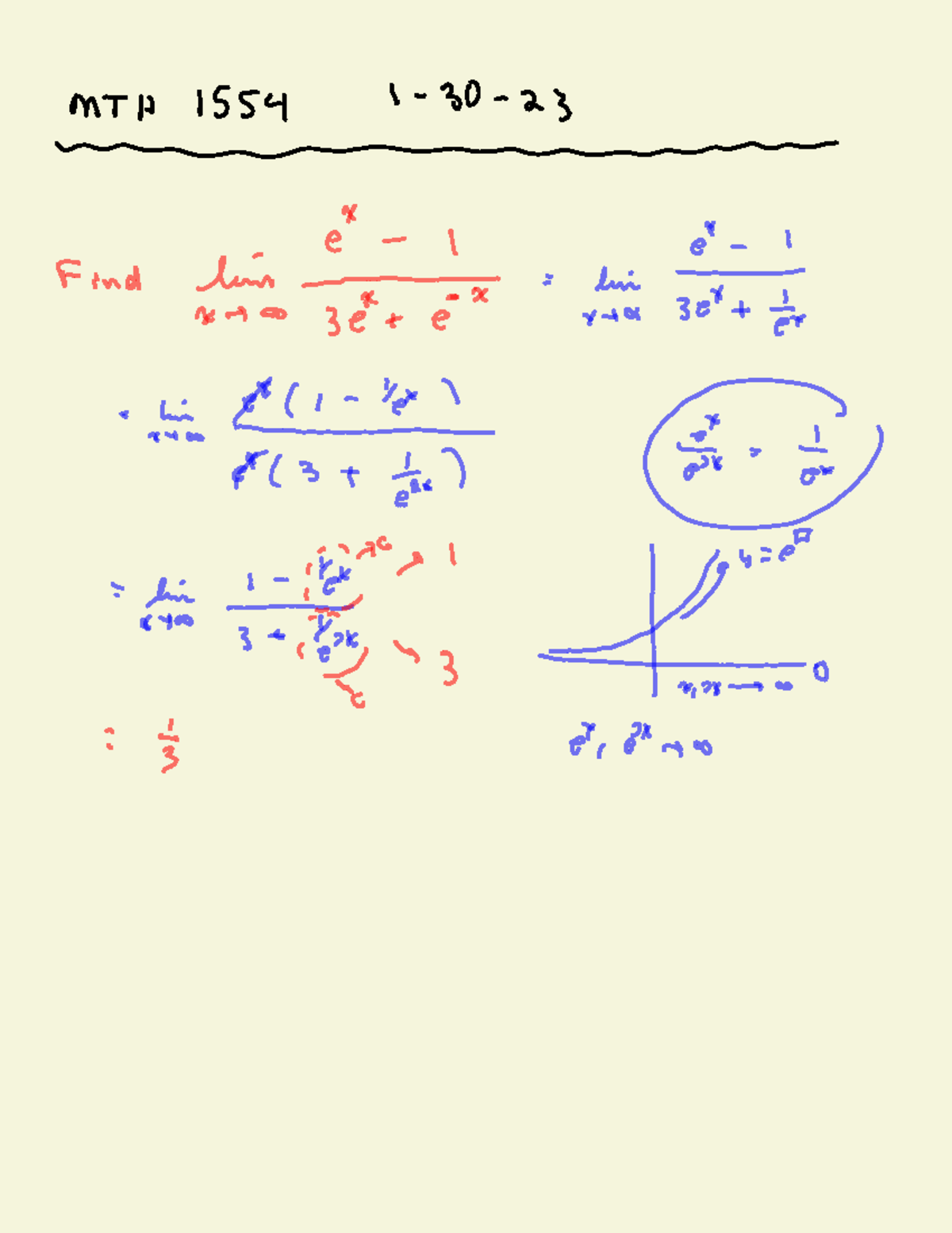 Derivatives and Rates of change - MTH 1554, Section 2 Handout ...