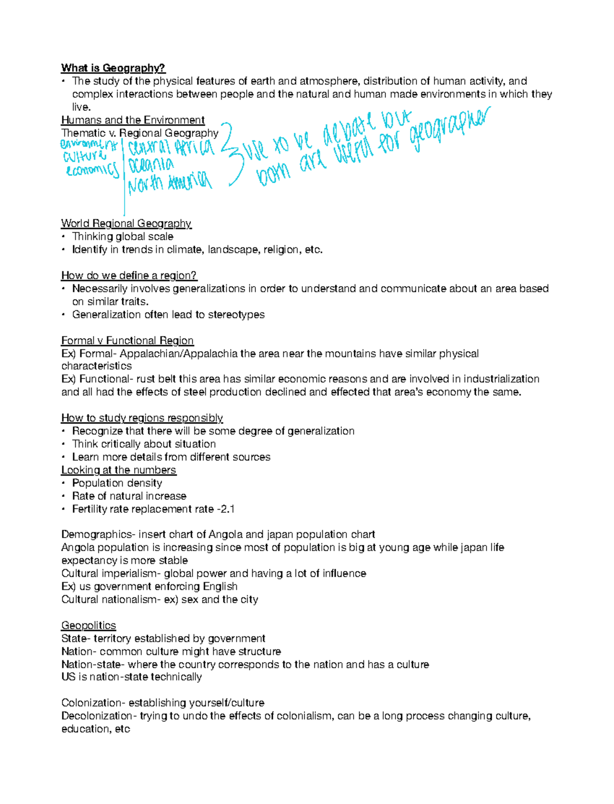 Welcome To Geography 1003 What Is Geography The Study Of The welcome-to-geography-1003-what-is-geography-the-study-of-the