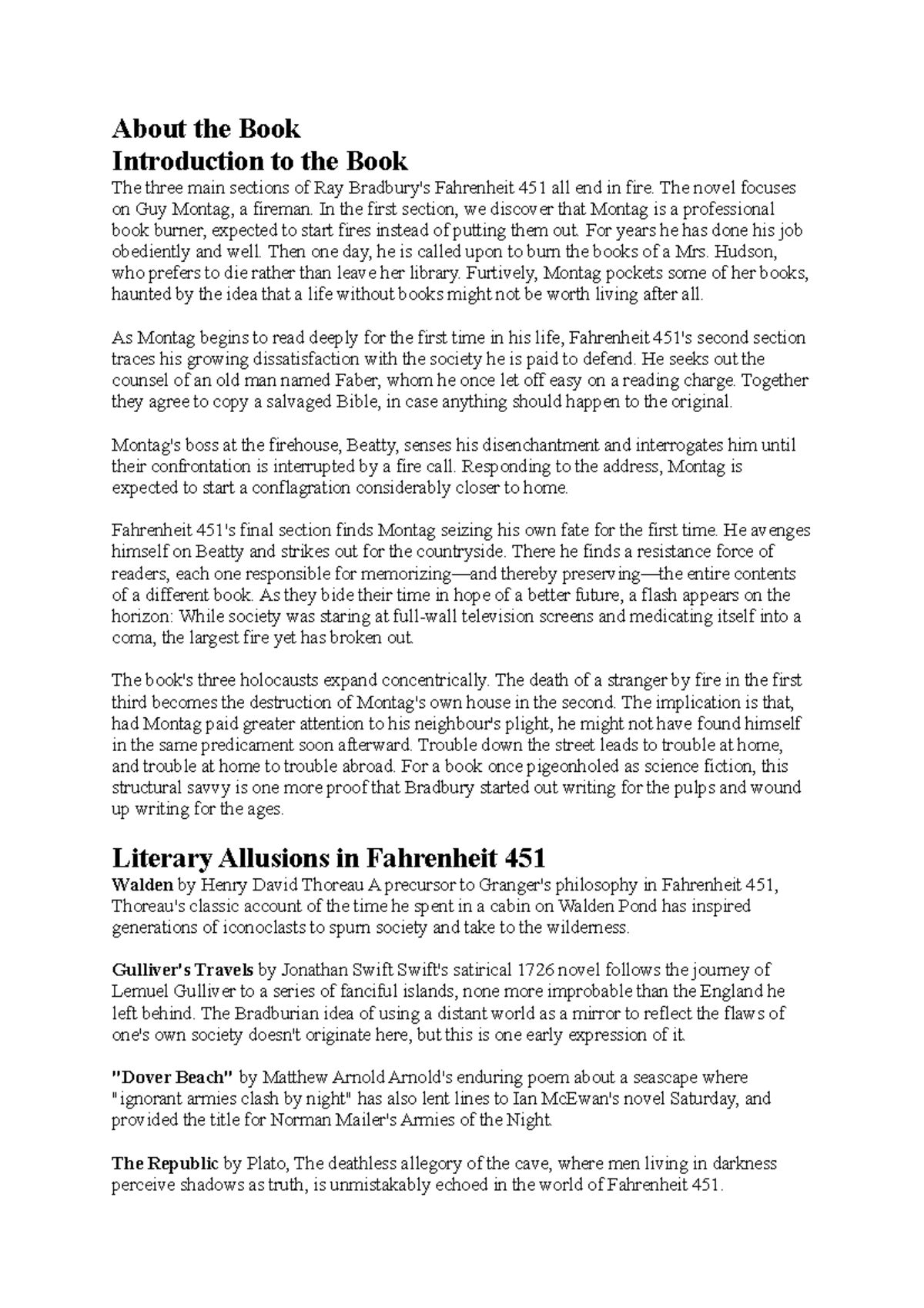 Ray Bradbury, Literature & Censorship, Bradbury & his other works ...