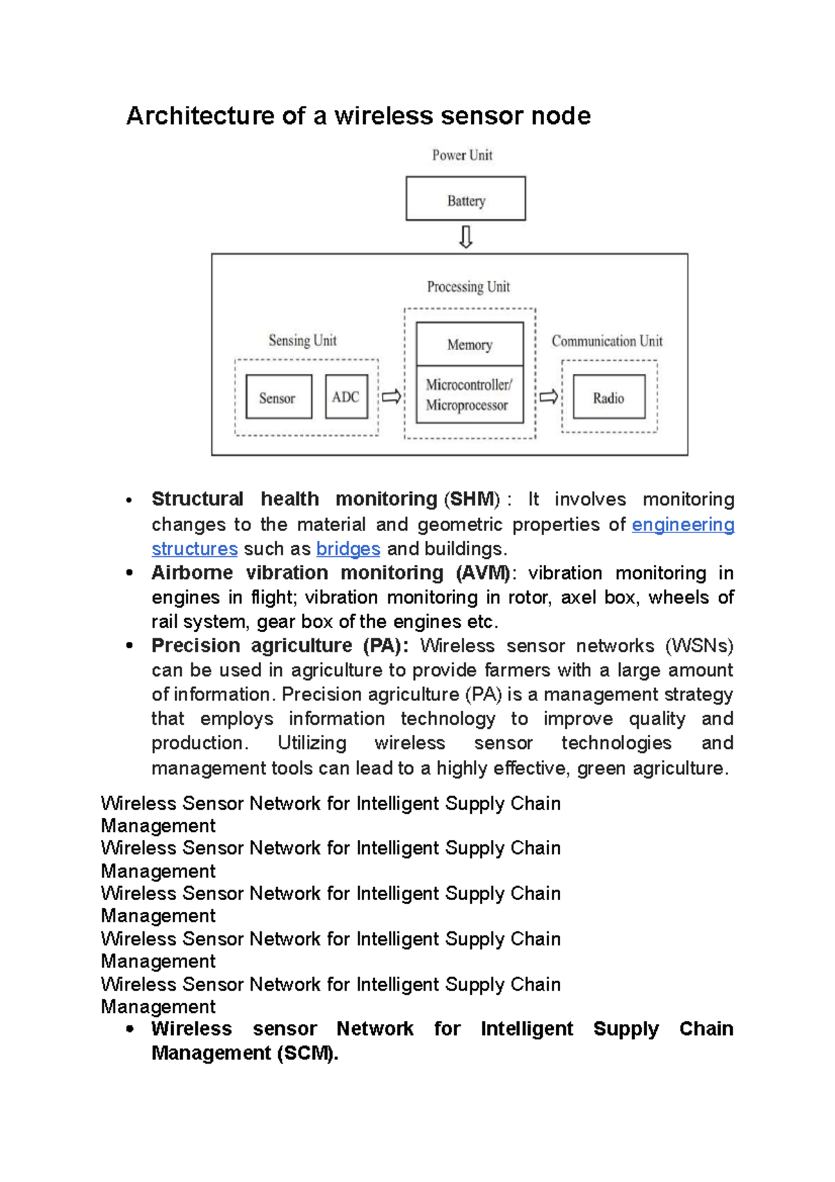 Structural health monitoring - Airborne vibration monitoring (AVM ...