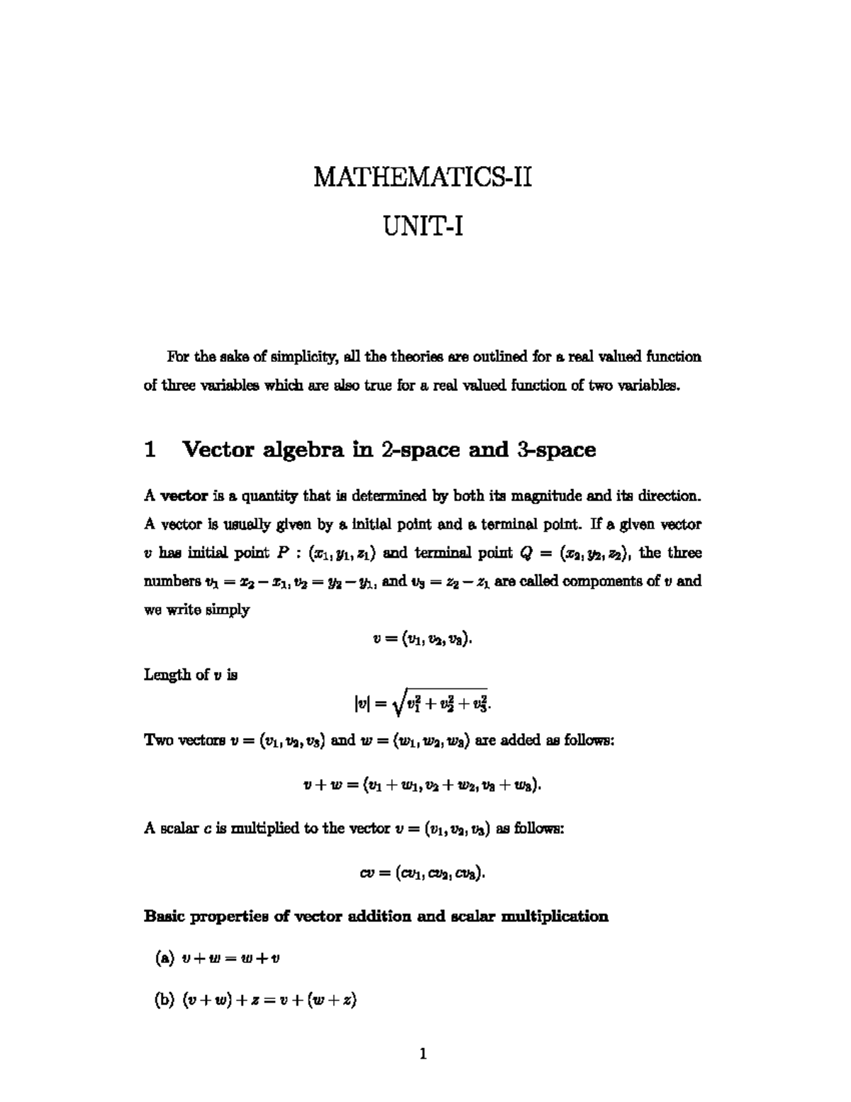 Maths 2nd sem - Computer Science and engineering - Studocu