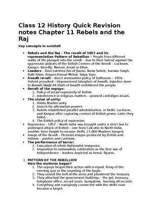 Class 12 History Quick Revision notes Chapter 2 Kings Farmers and Towns ...
