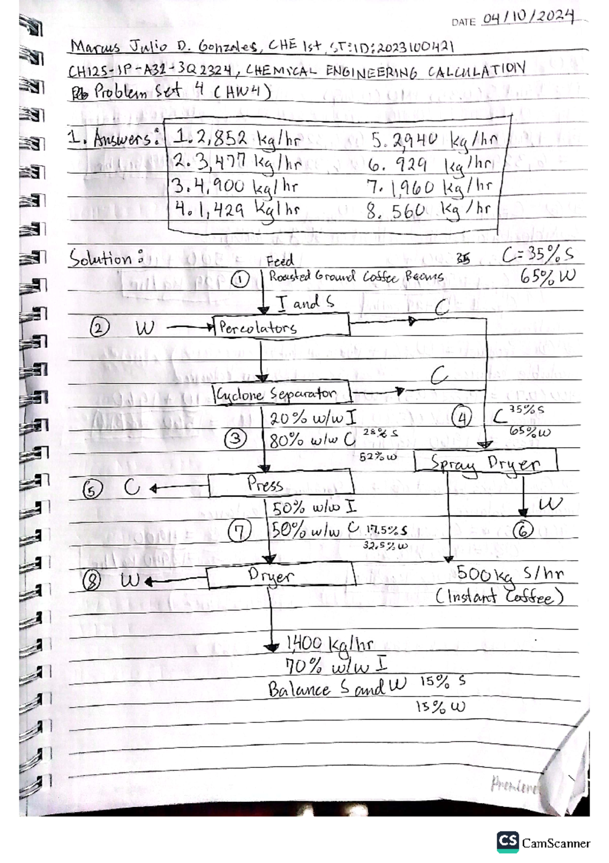 homework5 @edu.ph - Chemical Engineering Calculations 1 - Studocu