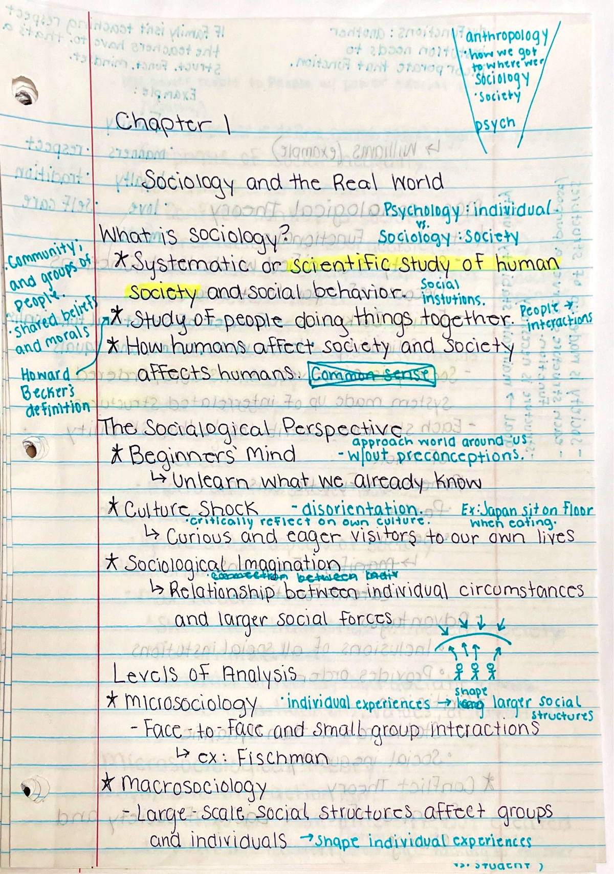 Sociology ch 1-3 with worksheets - : anthropology how we got to where ...