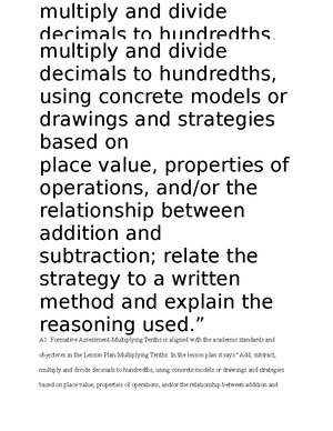 Task 4 - Passed - Introduction to Curriculum, Instruction, and ...