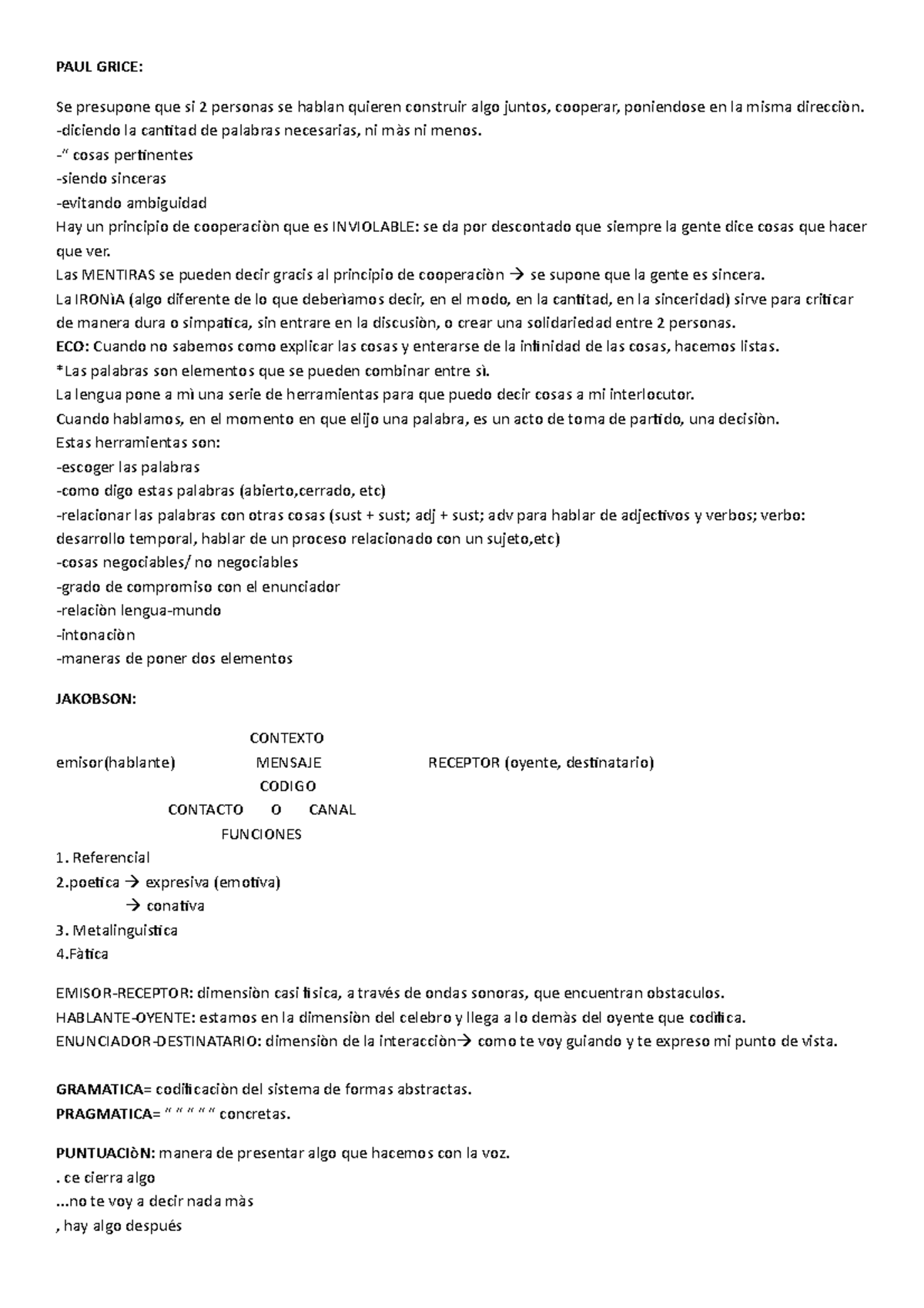 Gramatica comunicativa del espanol francisco matte bon - PAUL GRICE: Se ...