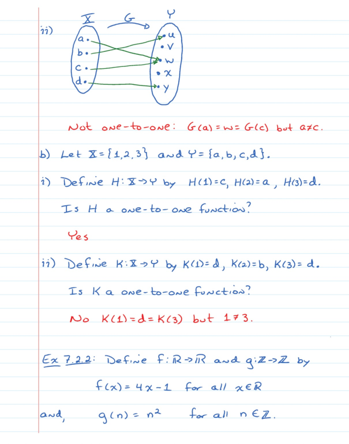 lesson 7.2 inverse functions - MATH 2310 - Studocu