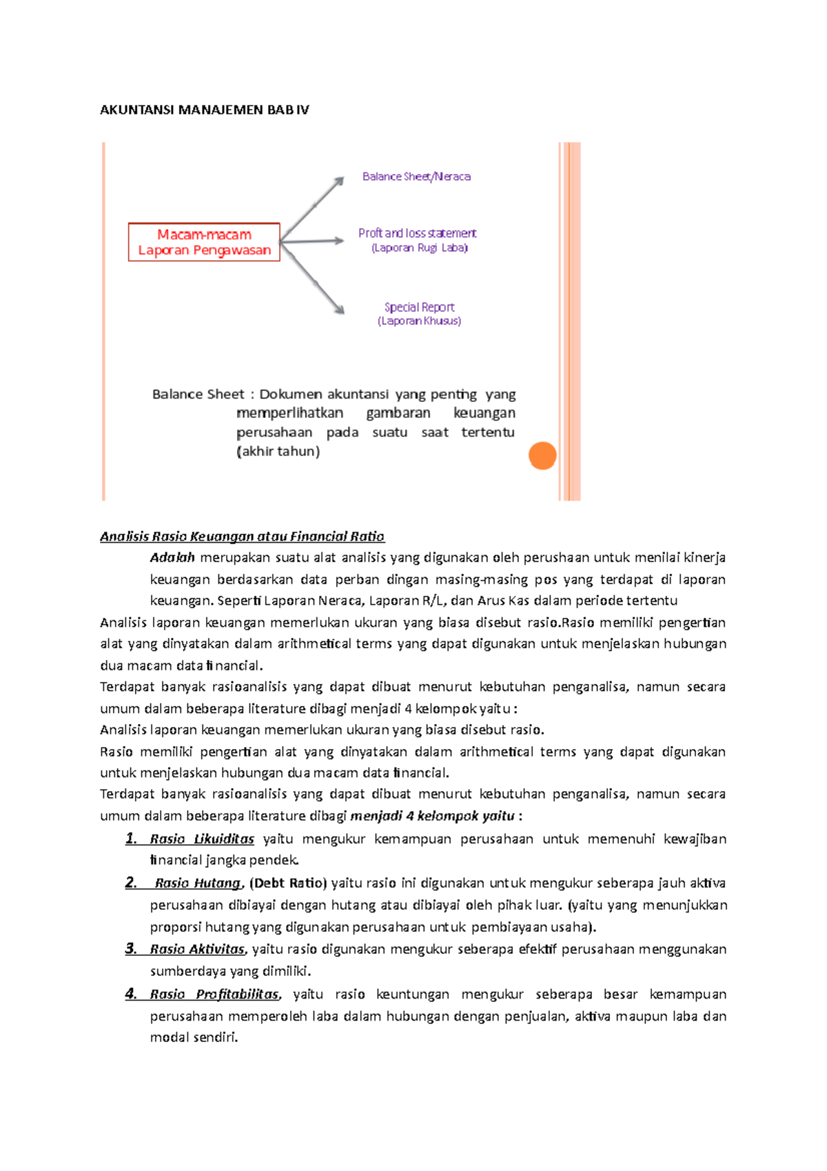 BAB IV - Analisis Rasio Keuangan atau Financial Ratio - AKUNTANSI ...