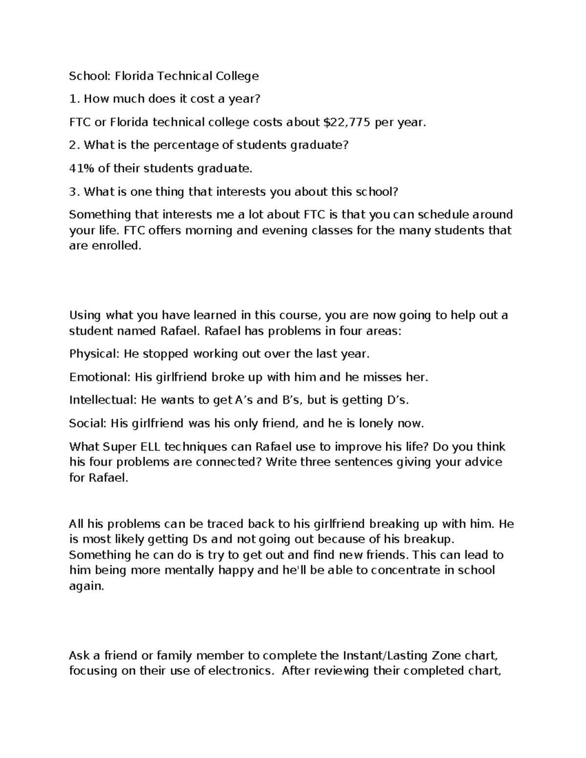 Your super future - Personal finance assignment - School: Florida ...